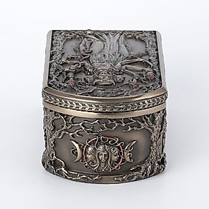 Veronese Design Hecate Triple Goddess Decorative Trinket Box
