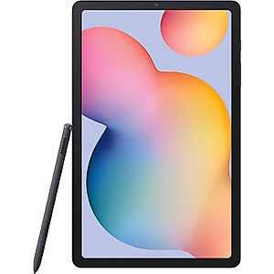 SAMSUNG Galaxy Tab S6 Lite 10.4" 64GB Android Tablet, S Pen Included, Slim Metal Design, AKG Dual Speakers, Long Lasting Battery, Gray with Accessories