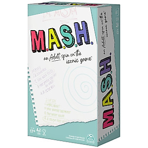 Spin Master Games MASH, Fortune Telling Adult Party Game, for Ages 17 and up