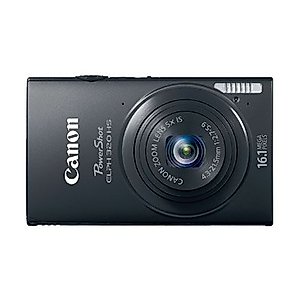 Canon ELPH 320 HS 16.1MP Digital Camera with WiFi and 5X Optical Zoom-Black 6024B001