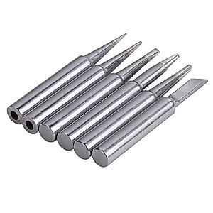 6PCS Soldering Tips for Weller ST Series Tip Replace Weller ST7 WLC100,SP40L / SP40N and WP25, WP30, WP35 Irons Tips