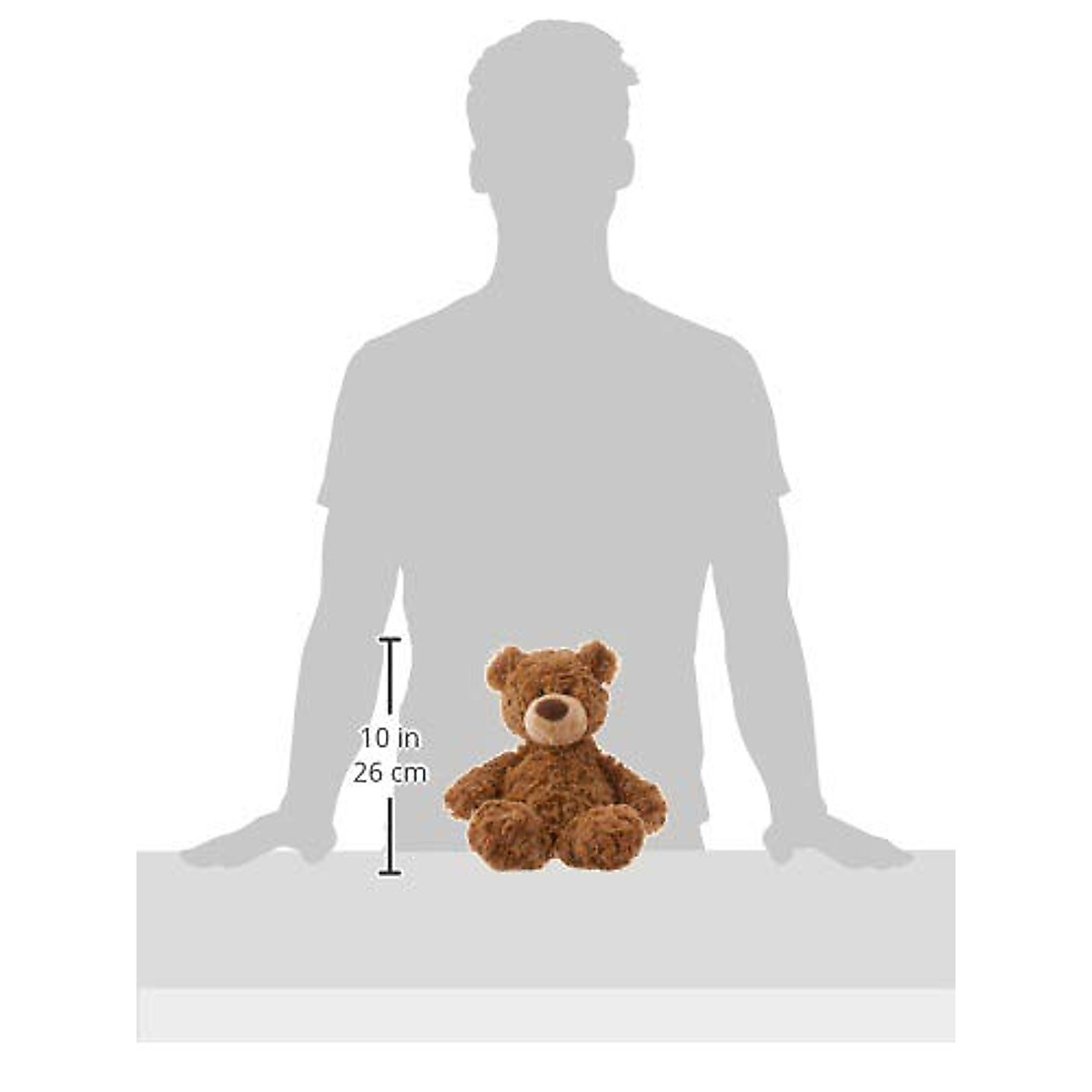 GUND Pinchy Teddy Bear, Premium Stuffed Animal for Ages 1 and Up, Brown, 17”