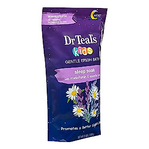 Dr Teal's Kids Gentle Epsom Bath Sleep Soak with Melatonin & Essential Oils