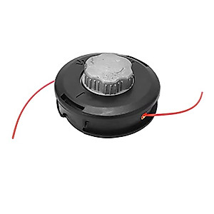 Yosoo M10 X 1.25 Trimmer Head, Replacement Grass Trimmer Head Aluminum Plastic Internal Thread Lawn Mower Accessories for Garden Lawn Patio Strimmer Spool(Style 2)