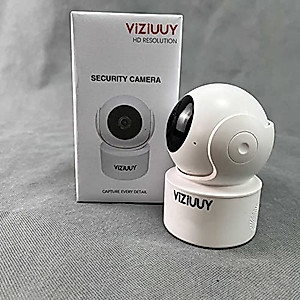 ViZiUUY Cameras for Monitoring Pets, 1080P FHD 2.4GHz WiFi Pet Camera, Home Camera for Pet/Baby, Dog Camera