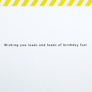 Hallmark Signature Birthday Card (Loads of Birthday Fun)