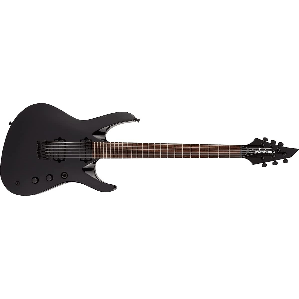 Jackson Pro Series Chris Broderick Signature HT6 Soloist Electric Guitar - Gloss Black