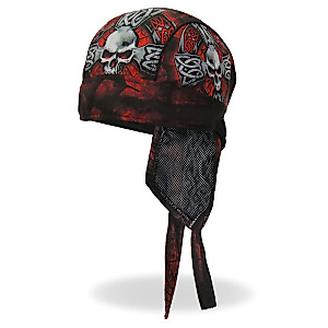 Hot Leathers HWH1101 Celtic Cross Headwrap - One Size Fits Most Black