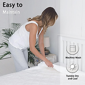 Bedlifes White Duvet Cover Queen 100% Cotton Duvet Cover Queen Size Egyptian Cooling Comforter Cover 800 Thread Count Ultra Soft Like Linen with Zipper Closure and 8 Corner Ties（90×90 Queen）