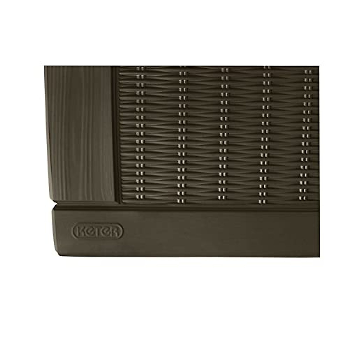 ALIDAM Deck Box Storage Box 110 Gallon Resin Deck Box-Organization and Storage for Patio Patio Deck Garden Furniture