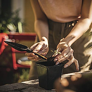 Fiskars 340110-1001 Seed Planting Trowel, Black