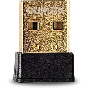 OURLINK 600Mbps AC600 Dual Band USB WiFi Dongle & Wireless Network Adapter for Laptop/Desktop Computer - Backward Compatible with 802.11 a/b/g/n Products (2.4 GHz 150Mbps, 5GHz 433Mbps)