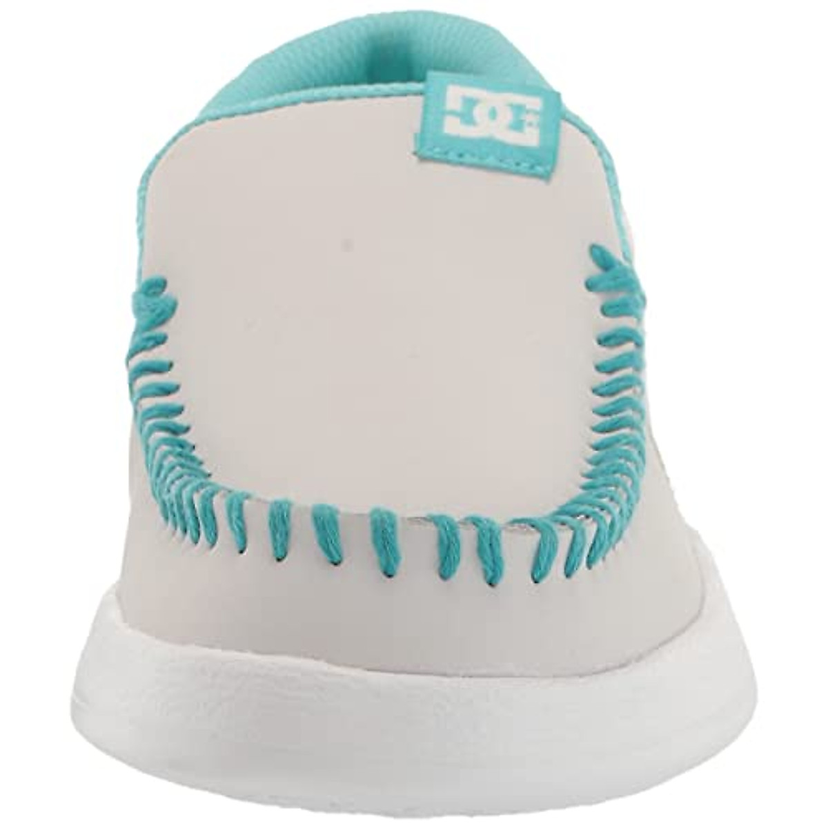 DC womens Dc Women's Villian 2 Skate Shoe, Grey/Green, 7.5 US