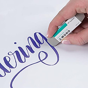 Tombow 67304 Mono Sand Eraser, 2-Pack. Silica Eraser Designed to Remove Colored Pencil and Ink Markings…