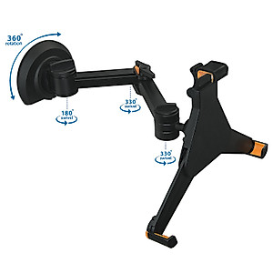 Mount-It! Universal Tablet Wall Mount for iPad | Kitchen Tablet Wall Mount | Tablet Stand for iPad, Galaxy Tab, Fire & 8.9-10.4 Inch Tablets (MI-1401)