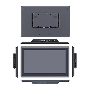LILLIPUT 15.6" TK1560/T 10-Point Touch Screen Monitor and 1000 nits high Brightness IP65 Front Panel Design with HDMI, VGA, AV Metal Frame Touch Screen Monitor