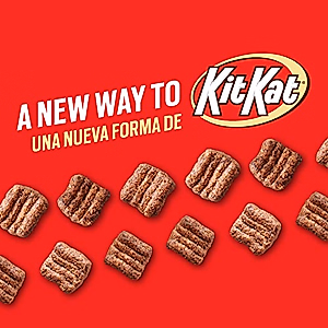 KIT KAT Chocolatey Cereal, Breakfast Cereal Made with Whole Grain, 11.5 oz