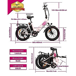 VICTRIP Folding Electric Bike
