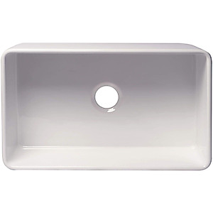 ALFI brand ABF3018-BM Kitchen Sink, Black Matte