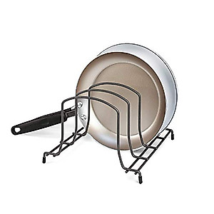 Spectrum Diversified Medium Wire Storage and Organization of Kitchen Bedroom Living Room, Industrial Gray