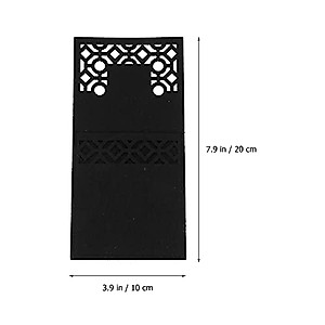 4PCS Xmas Party Cutter Fork Bag Practical Tableware Bag Party Tableware Cover Decor for Celebration Party