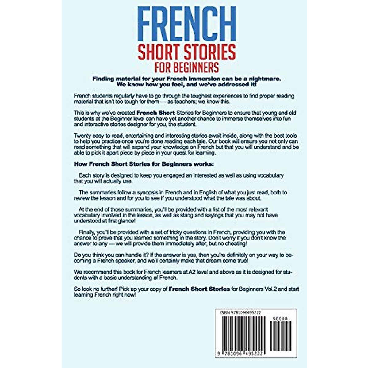 French Short Stories for Beginners: 20 Captivating Short Stories to Learn French & Grow Your Vocabulary the Fun Way! (Easy French Stories)