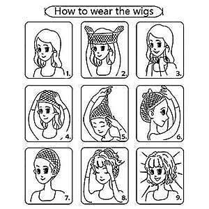 Kaneles Mullet Wigs for Men 80s Costumes Fancy Party Accessory Cosplay Wig (Light Brown)