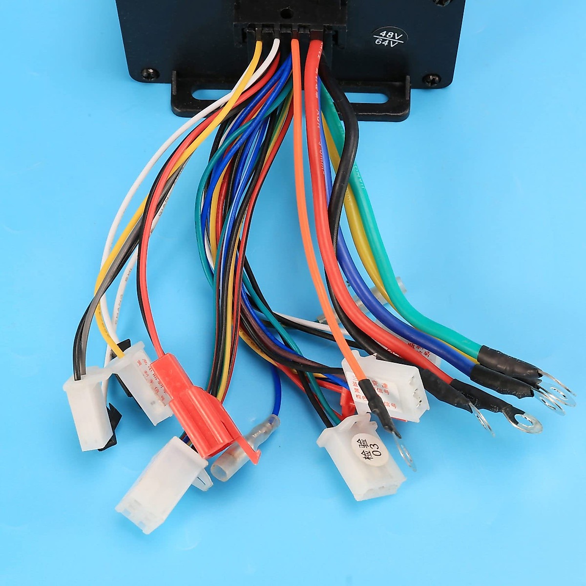 Micvtve 48-60V 1000W Dual-Mode Sensor Sensorless Brushless Motor Controller,Black