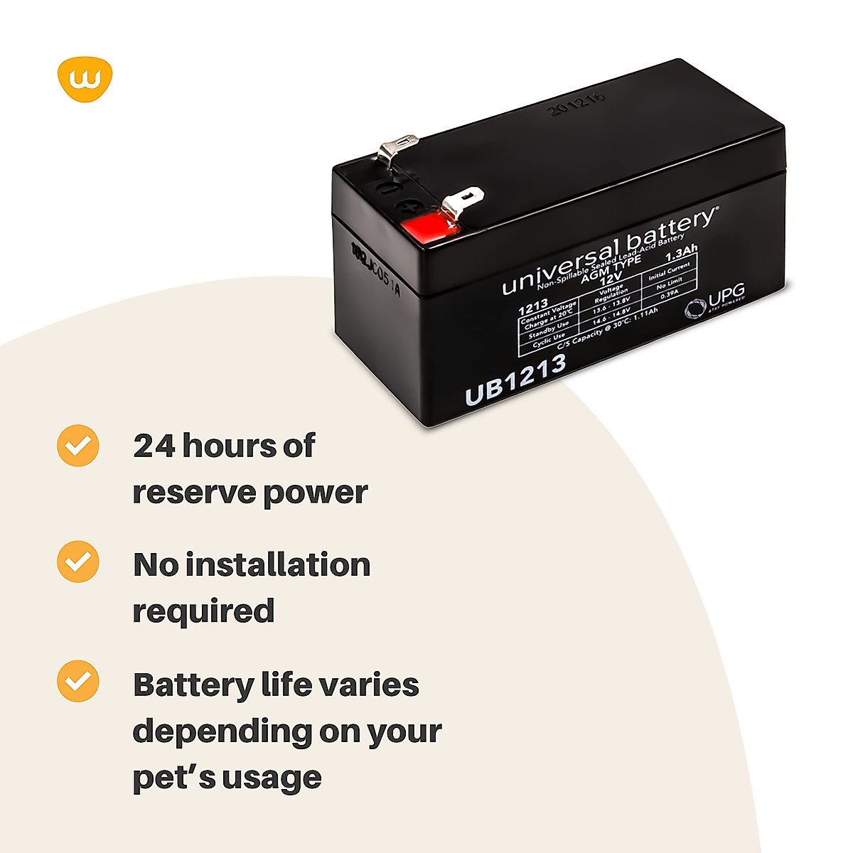 Feeder-Robot by Whisker, Black with Smoke-Grey Hopper; Includes Backup Battery; Smart, Automatic Pet Feeder, Feed Your Cat or Dog from Anywhere, Designed & Assembled in USA