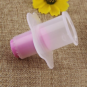 GXHUANG 2pcs Cupcake Corer Tools Muffin Cake Pastry Corer Model Plunger Cutter Decorating Plastic Cake Digging Holes Device - Cupcake Filling ToolMini Cupcake Corer - Cupcake Hole Punch -
