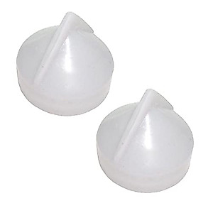 2-Pack of New M150663 Dust Ejector Nozzle Caps Fits John Deere - Zero-Turn/Front Mowers/Lawn & Garden Tractors