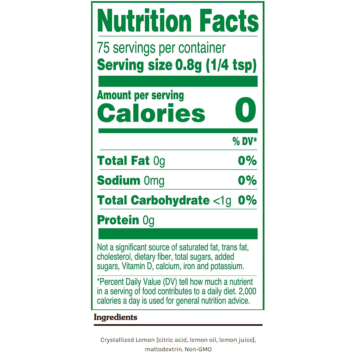 True Lemon Shaker, 2.12 Ounces 60g