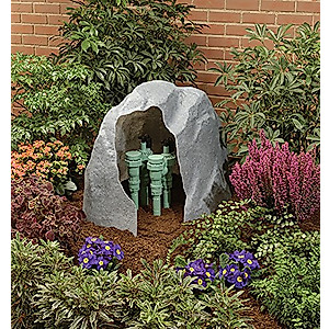 Orbit 53016 Rock Valve Box Watering Equipment Cover, Granite