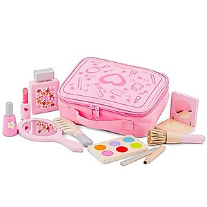 New Classic Toys Make Up Set - Pretend Play Toy for Kids Cooking Simulation Educational Toys and Color Perception Toy for Preschool Age Toddlers Boys Girls