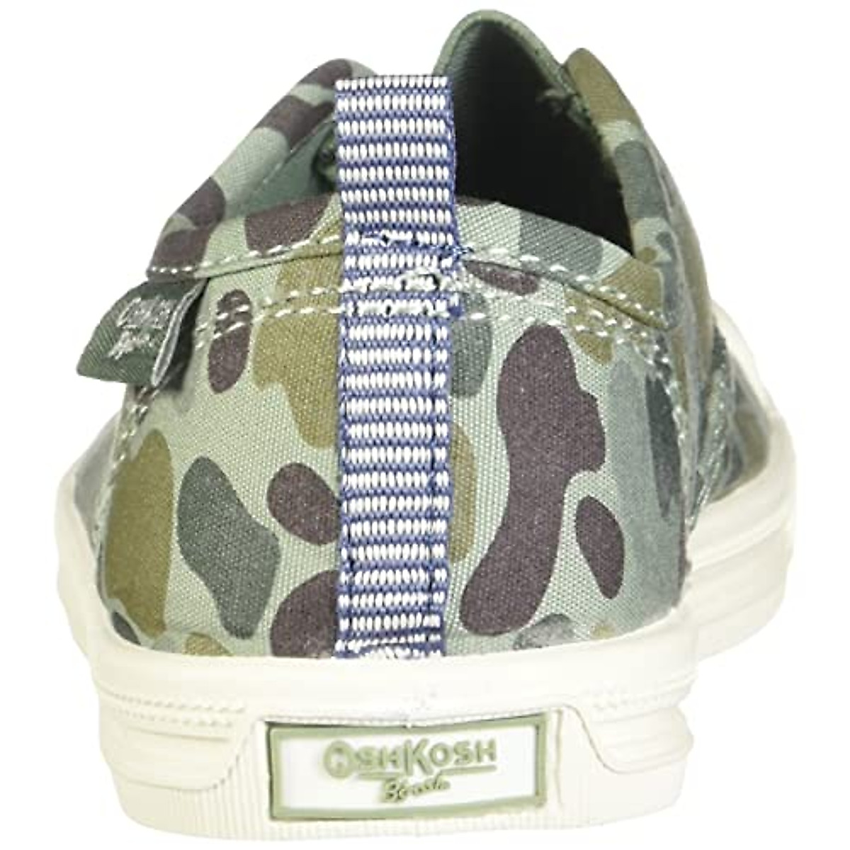 OshKosh B'Gosh Boy's Fishar Sneaker, Camo, 7 Toddler