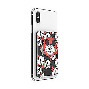PopSockets Phone Wallet with Expanding Phone Grip, Phone Card Holder, Disney PopWallet - Pattern