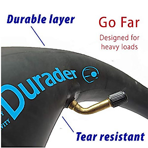 16x2.125 Inner Tube with Angled Valve for Gas/Electric/Pedal Bikes