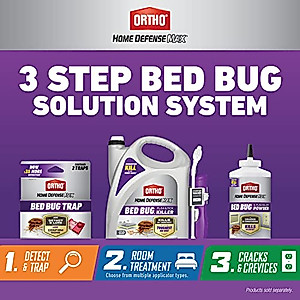 Ortho Home Defense Max Bed Bug Killer - Also Kills Fleas & Brown Dog Ticks, Spot Treatment, 18 oz. (2-Pack)