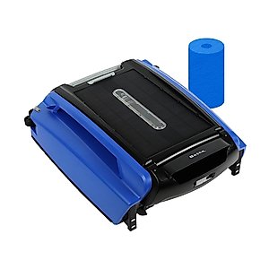 Betta SE Solar-Powered Robotic Automatic Pool Skimmer Cleaner with 30+ Hour Cleaning Battery, Pool Skimmer Anti-Stuck Foam Noodle, and Re-Engineered Twin SCT Motors (Blue)