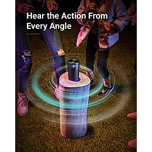  Nebula Capsule, by Anker, Smart Portable Wi-Fi Mini Projector, 100 ANSI lm Pocket Cinema, DLP, 360° Speaker, 100" Picture, 4-Hour Video Playtime, and App-Watch Anywhere (Renewed) 