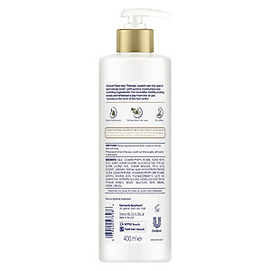 Dove Hair Therapy Shampoo for Damaged Hair Breakage Remedy Hair Shampoo with Nutrient-Lock Serum 13.5 fl oz