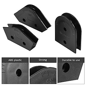 3Pcs Acrylic Hard Pipe Bend Die Tube Tool for 14MM Tube PC Computer Water Liquid Cooling System Kits