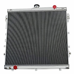 OzCoolingParts 2 Row Core AA5052 Aluminum Radiator For 2007-2014 08 09 10 11 12 13 Toyota Tundra Base SR SR5 4.0L V6