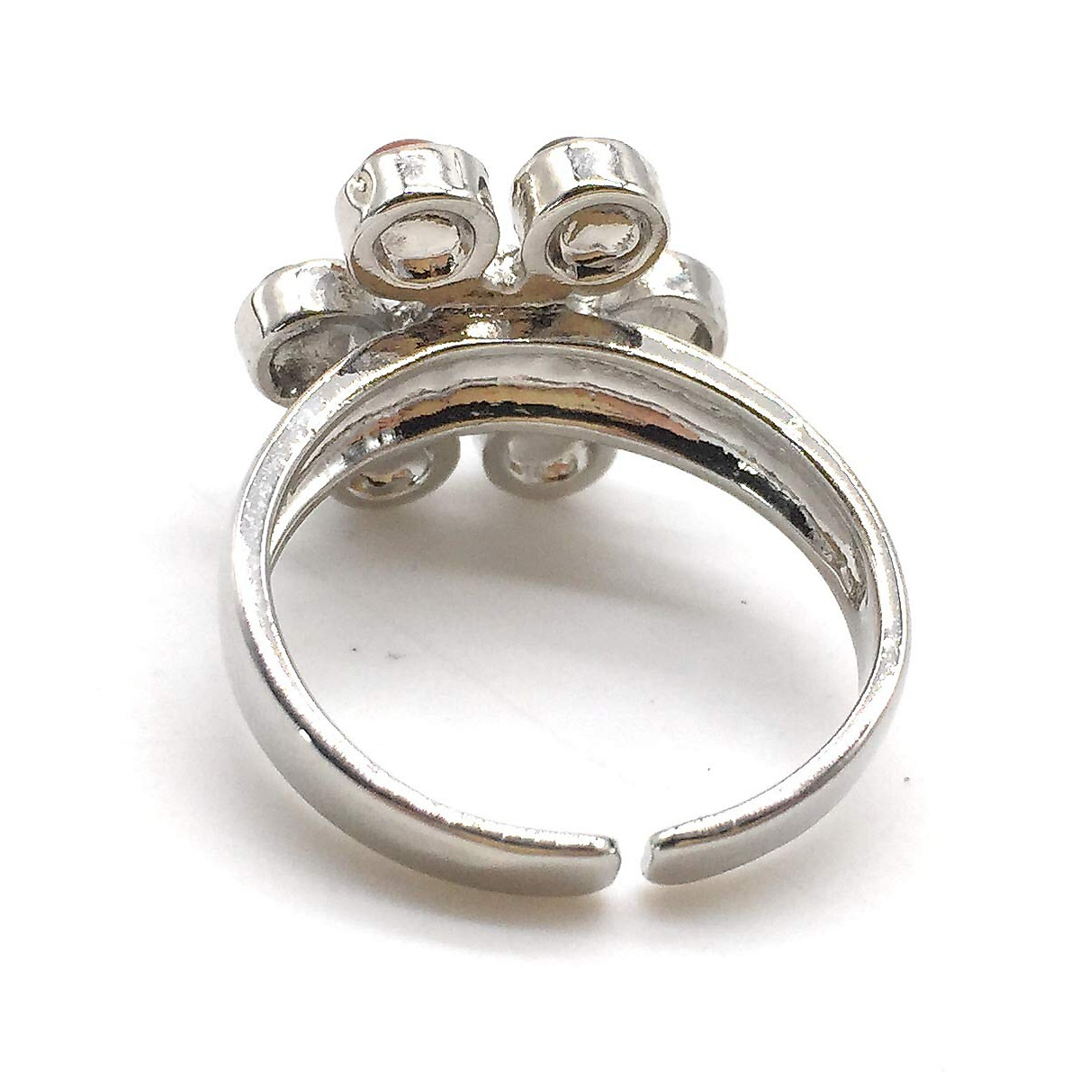 Healing Natural Stones Adjustable 7 Chakra Ring Reiki Gem Jewelry Gift Anniversary Unisex