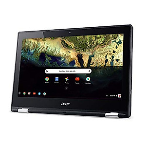 Acer Chromebook R 11 Convertible Laptop, Celeron N3060, 11.6" HD Touch, 4GB DDR3L, 32GB eMMC, C738T-C7KD