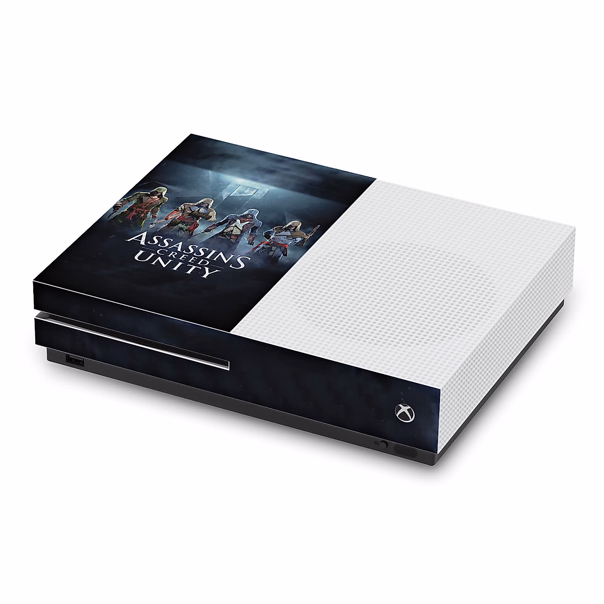 Head Case Designs Officially Licensed Assassin's Creed Group Unity Key Art Matte Vinyl Sticker Gaming Skin Decal Cover Compatible With Xbox One S Console