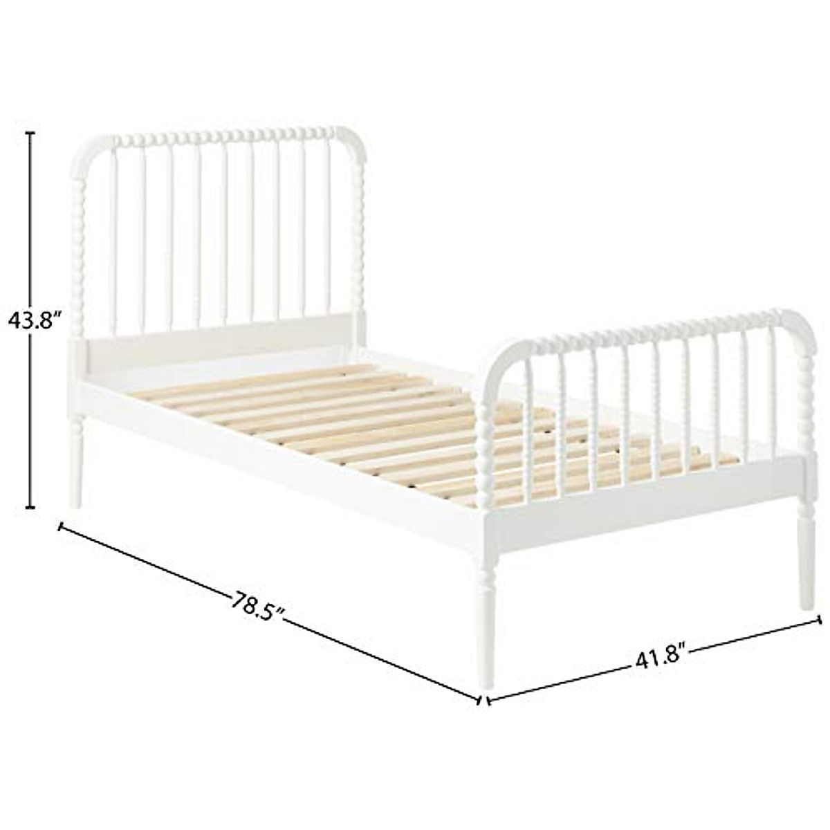 Coaster Furniture Panel Bed White 400415T