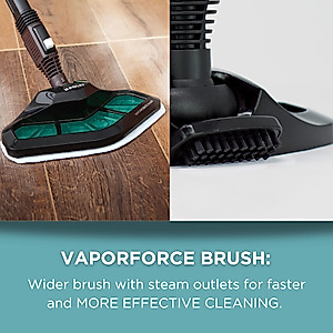 POLTI Vaporetto Smart 100 Steam Cleaner with Continuous Fill, Sanitize, Clean Floors, Carpets and Other Surfaces Adjustable High Power Steam Pressure Up to 58 PSI with 10 Accessories 2 Year Warranty