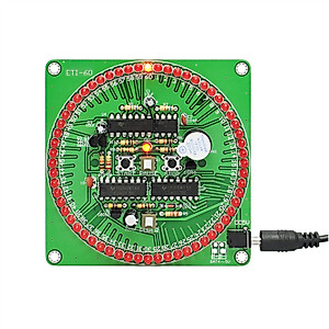 Gikfun 60 Seconds DIY Electronic Timer Soldering Practice Board Kit for Arduino 61 Red LED EK1904