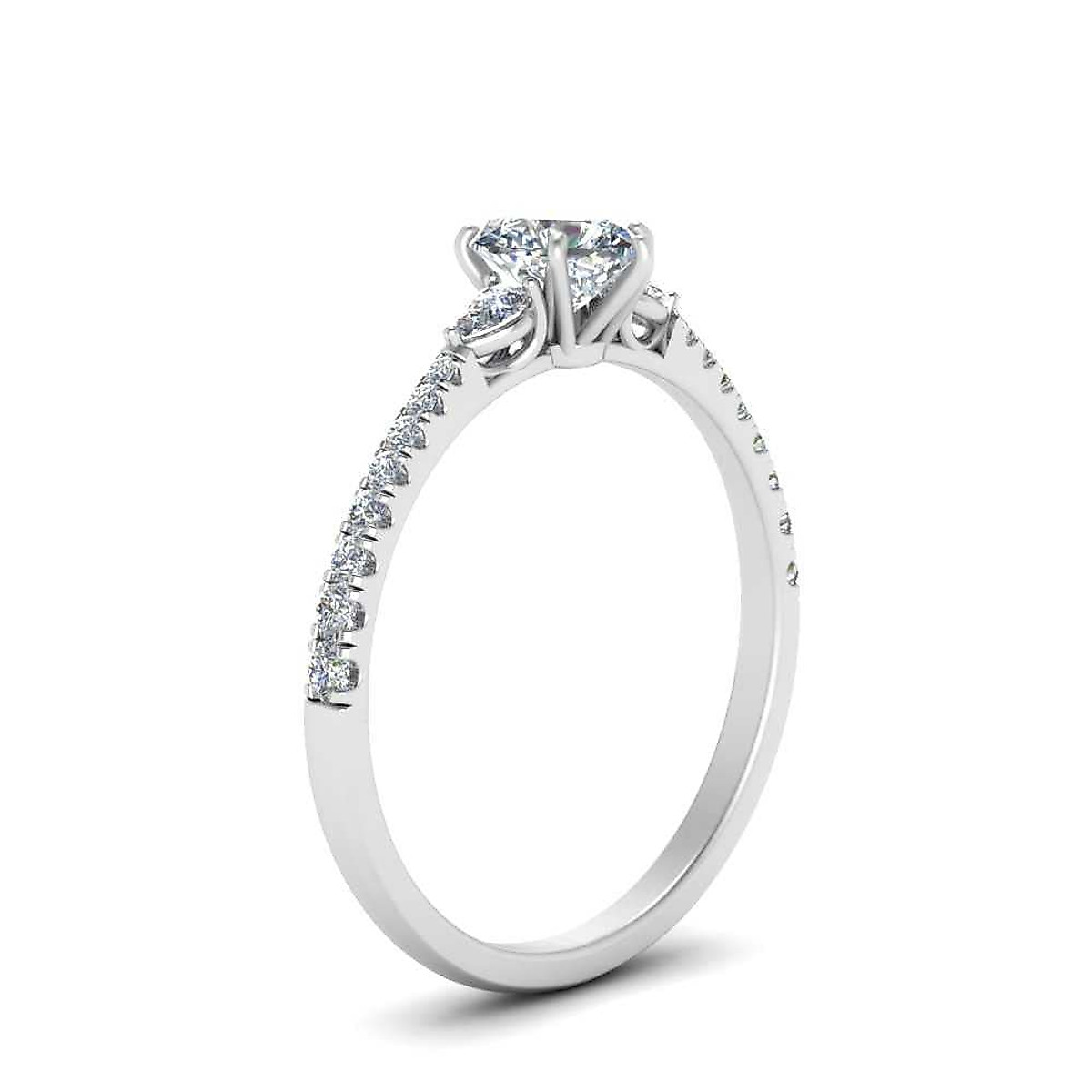 SISGEM 10K 14K 18K Solid Gold Heart Engagement Rings for Women,Heart-Shaped Halo Moissanite Rings Wedding Engagement Anniversary Promise Bridal Bands with Engraved Name (14K Real Gold)